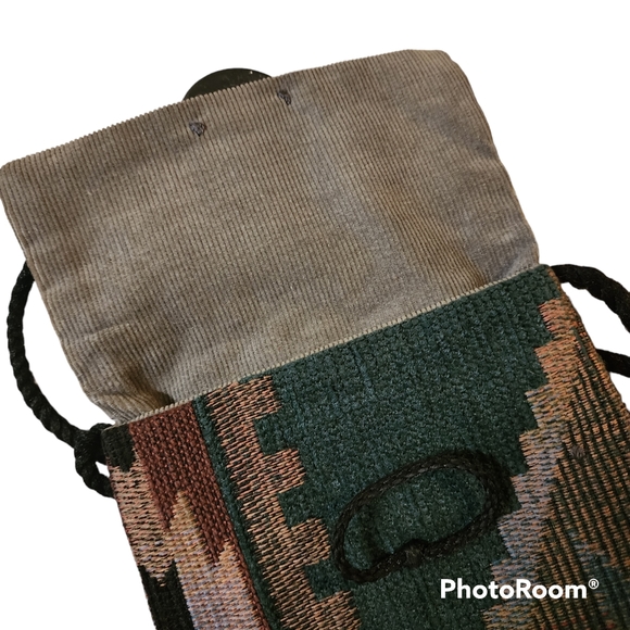 White Doe | Bags | Handmade Purse With Turquoise White Doe | Poshmark